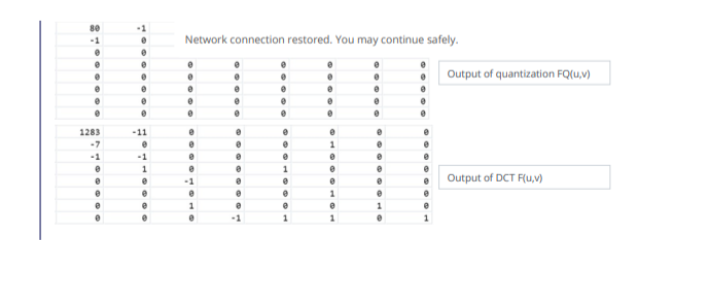 Network connection restored. You may continue safely. | Chegg.com