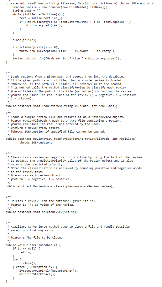 I really need help finishing up this java | Chegg.com