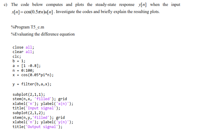 k=0 Linear Constant Coefficient Difference Equation | Chegg.com