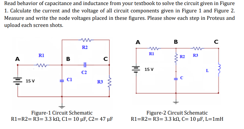 Solved Read behavior of capacitance and inductance from your | Chegg.com