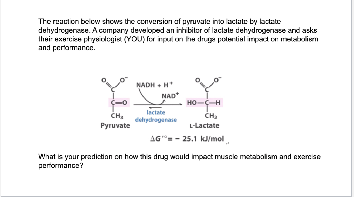 Solved The reaction below shows the conversion of pyruvate | Chegg.com