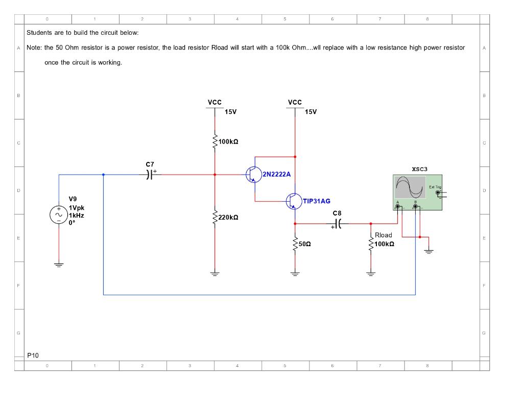 Solved 3 5 6 Students are to build the circuit below: A | Chegg.com