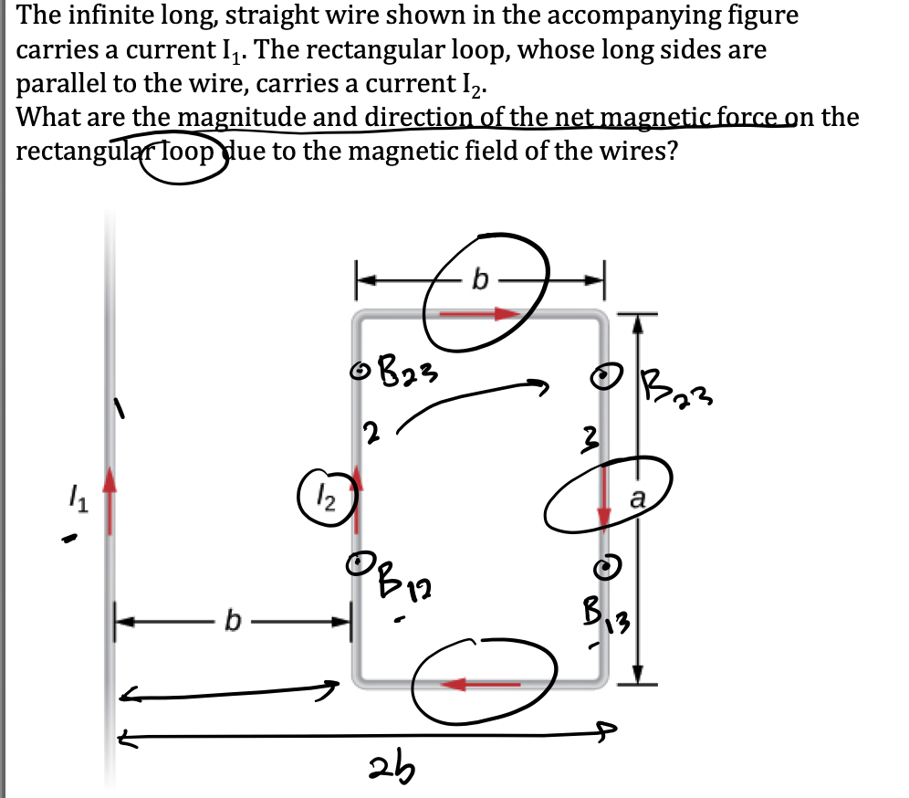 Solved The infinite long, straight wire shown in the | Chegg.com