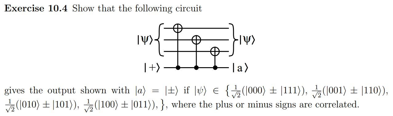 Solved Exercise 10.4 Show that the following circuit - Sy | Chegg.com