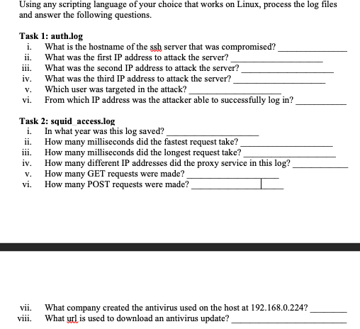 I already know the answers to the questions. Just | Chegg.com