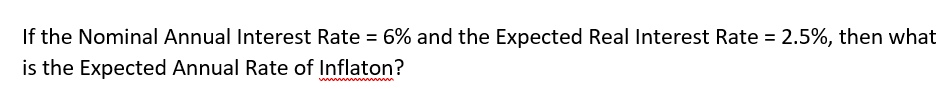 Solved If the Nominal Annual Interest Rate = 6% and the | Chegg.com