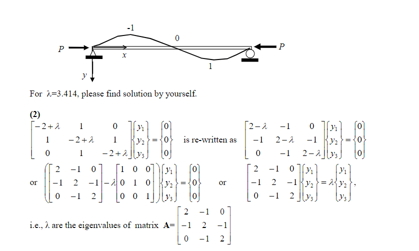 6. (1) Using finite difference method (three interior | Chegg.com