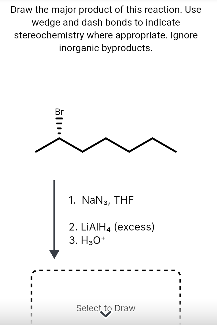 Solved Draw the major product of this reaction. Ignore | Chegg.com