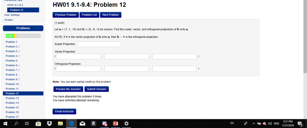 Solved HW01 9.1-9.4: Problem 12 HW01 9.1-9.4 Problem 12 User | Chegg.com
