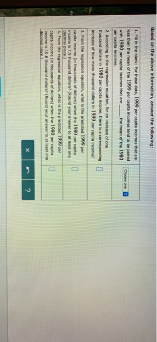 Solved O REGRESSION AND CORRELATION Predictions from the | Chegg.com