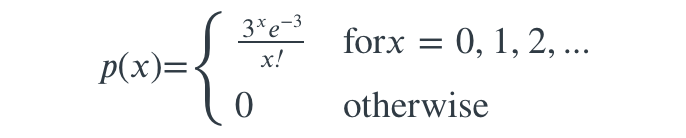 Solved Let X be a random variable following probability | Chegg.com
