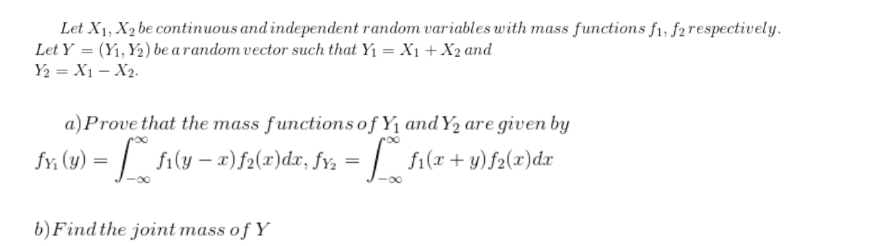 Solved Let X1, X2 be continuous and independent random | Chegg.com