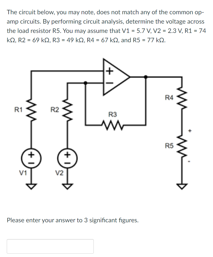 Solved Given That R1 5 8kΩ R2 1 3kΩ V1 8 8 V And V2 6 6 V