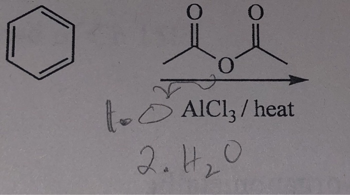 Solved Cl AlCl3/ heat Cl AlCl3/ heat AlCl3/heat | Chegg.com