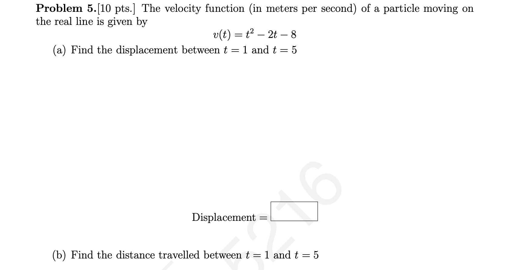Solved Problem 9.[10 pts.] Determine whether the integral | Chegg.com