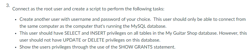 Solved **Please use MySQL Workbench and/or MySQL monitor to | Chegg.com