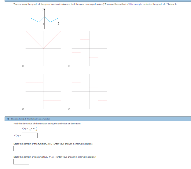 Solved Trace Or Copy The Graph Of The Given Function F