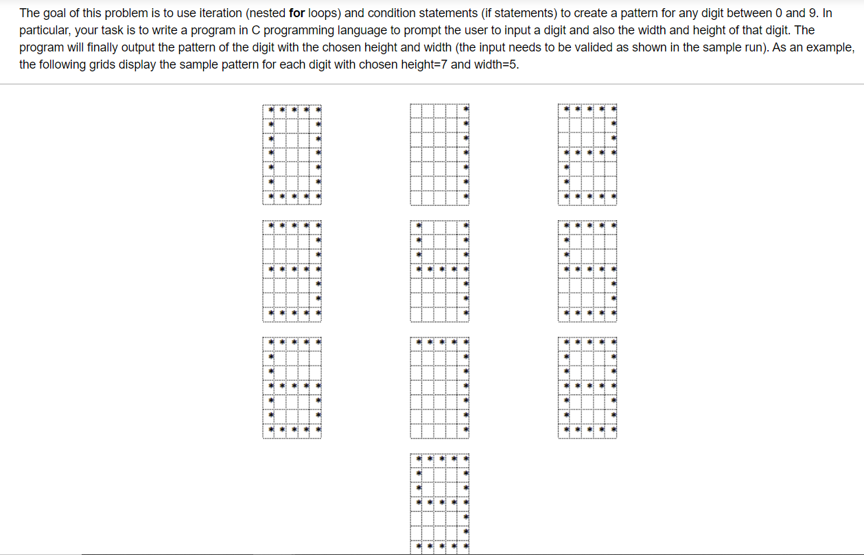 Solved The goal of this problem is to use iteration (nested | Chegg.com