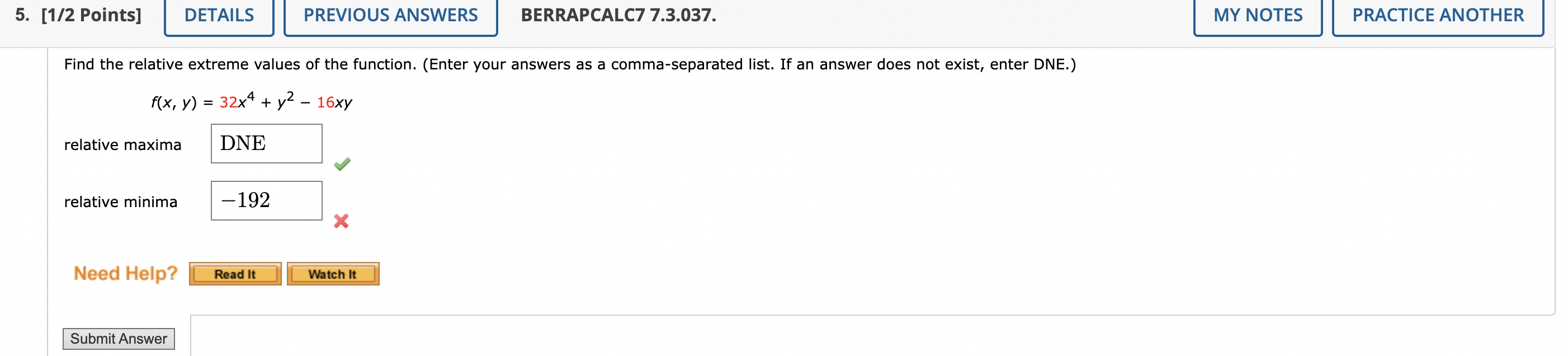 Solved Find the relative extreme values of the function. | Chegg.com