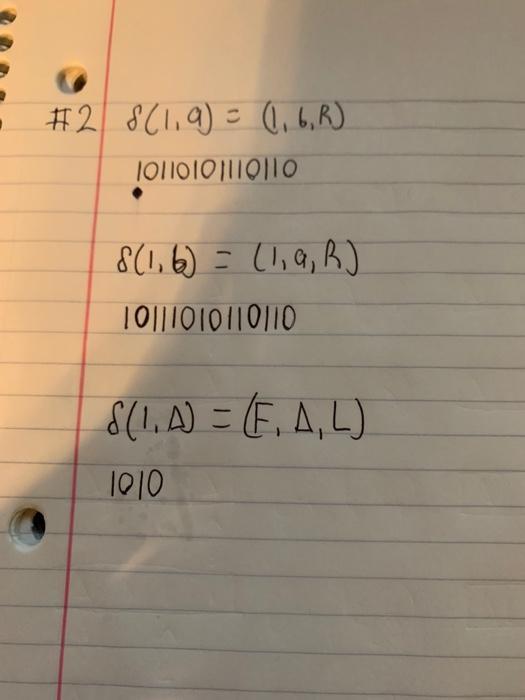 Solved I'm having trouble encoding the 3rd turing machine | Chegg.com