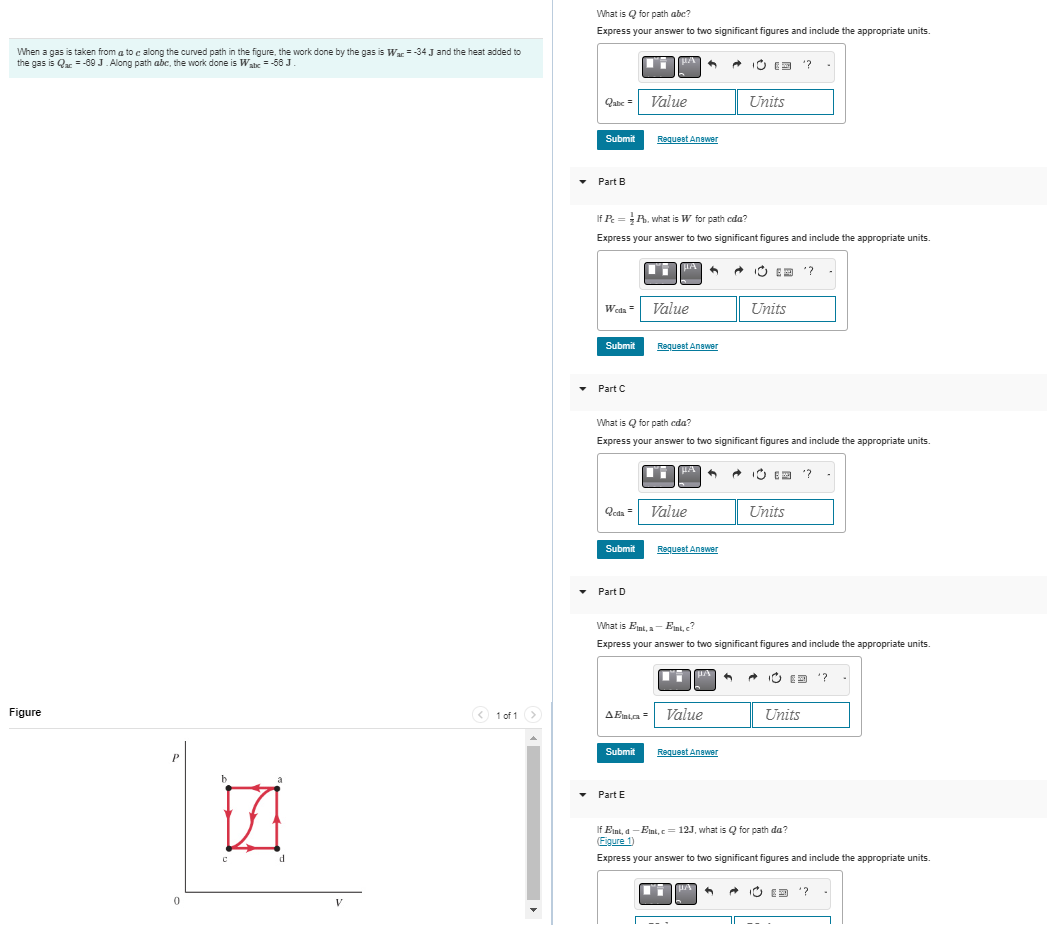 Solved What is Q for path abc ? Express your answer to two | Chegg.com