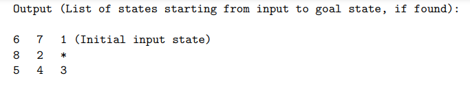 Solved The 8-puzzle problem is played on a 3-by-3 grid with | Chegg.com