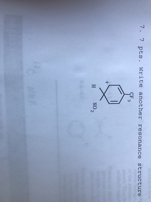 Solved Write another resonance structure | Chegg.com