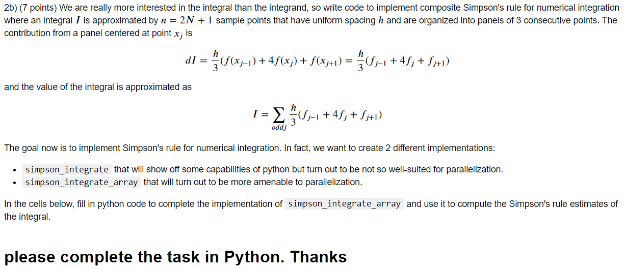 2b) (7 points) We are really more interested in the | Chegg.com