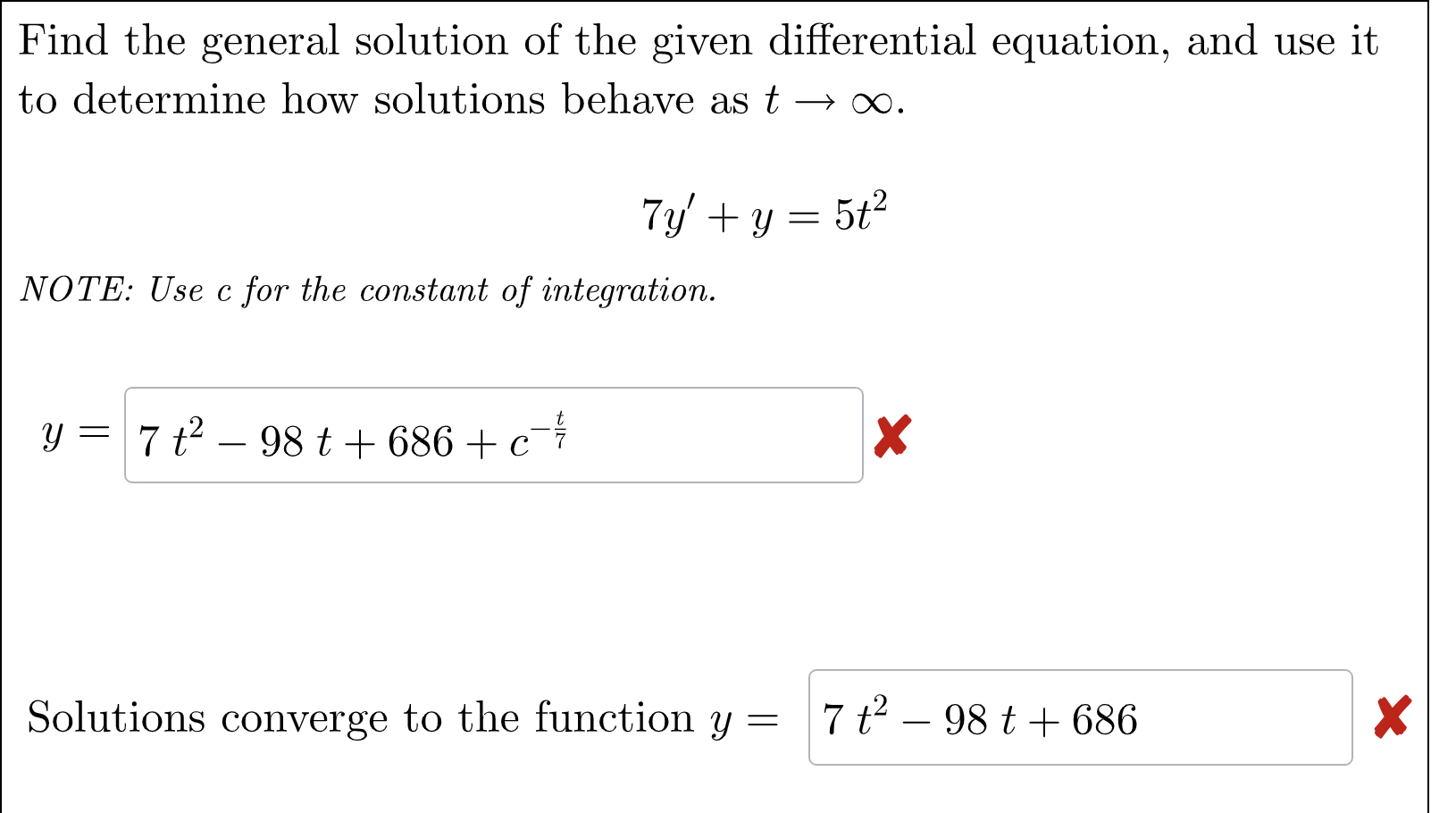 Solved Find the general solution of the given differential | Chegg.com