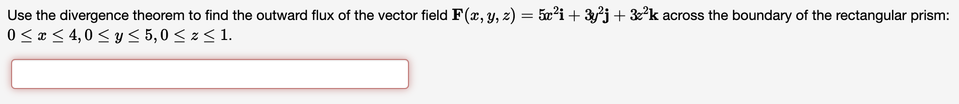 Solved Use the divergence theorem to find the outward flux | Chegg.com