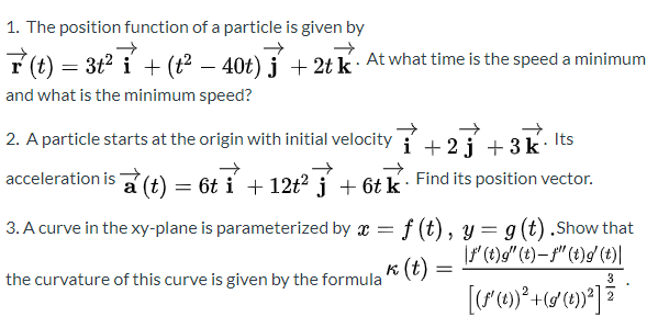 Solved 1. The position function of a particle is given by r | Chegg.com