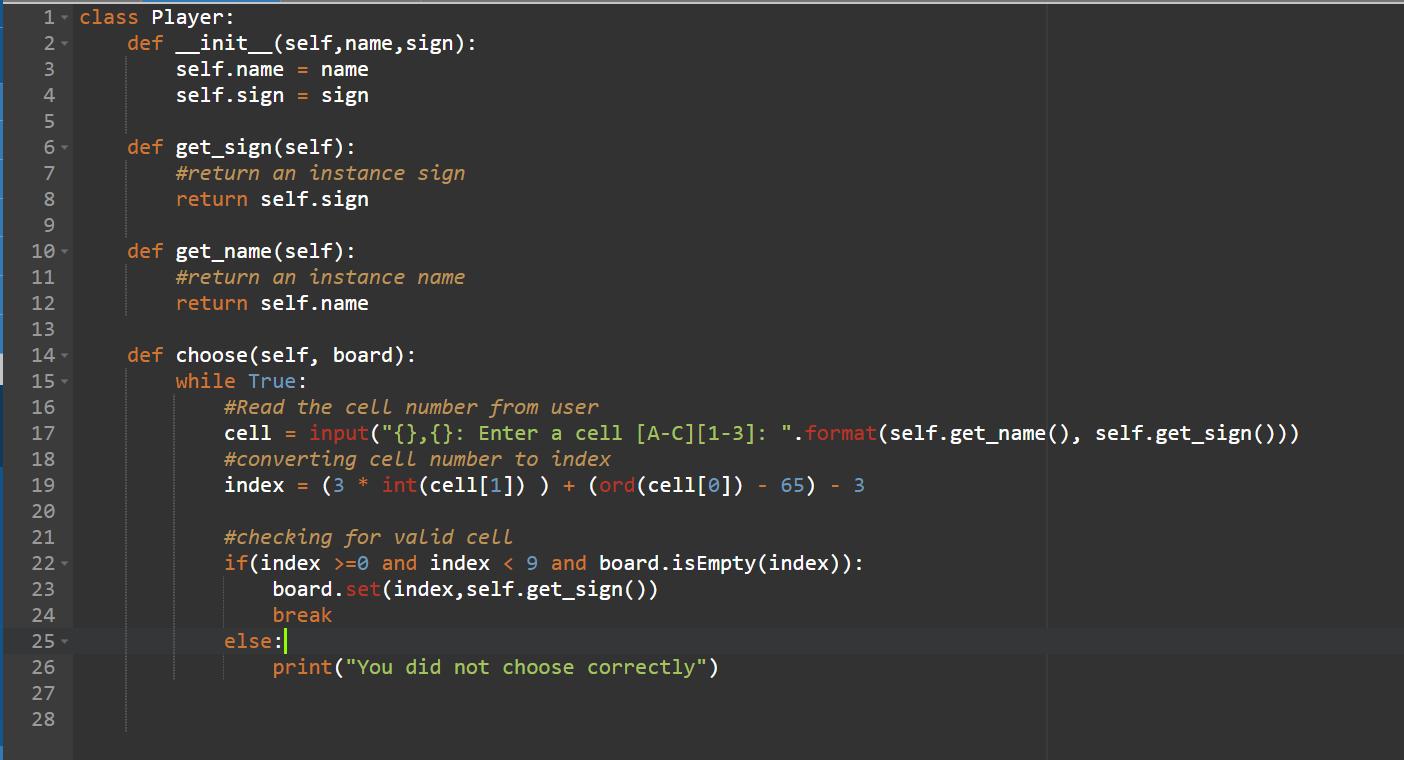 Solved To implement the full version of tic-tac-toe, you | Chegg.com