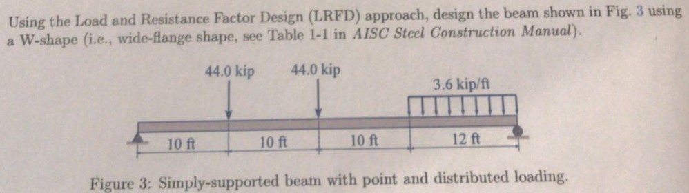 Solved Using the Load and Resistance Factor Design (ILRFD) | Chegg.com