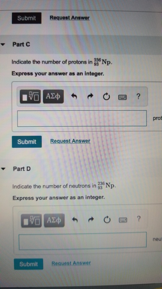 Solved Submit Request Answer Part C Indicate the number of | Chegg.com