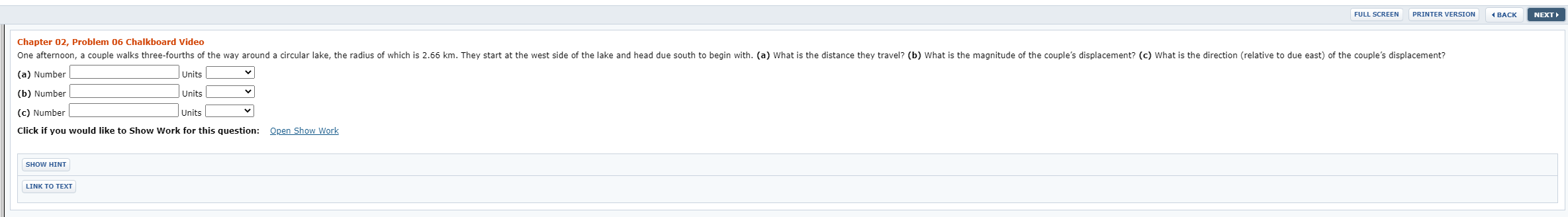 Solved FULL SCREEN PRINTER VERSION A BACK NEXT Chapter 02, | Chegg.com