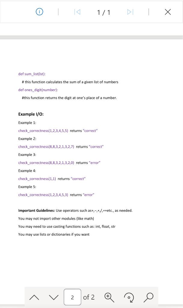 Solved Assignment is duo by the end of the lab and must be | Chegg.com