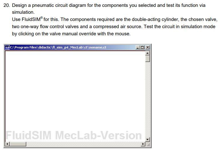 Solved Problem description Workpieces are to be lifted using | Chegg.com