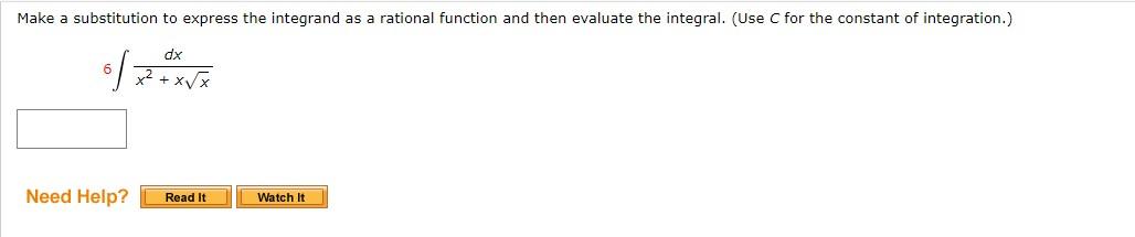 Solved Make a substitution to express the integrand as a | Chegg.com