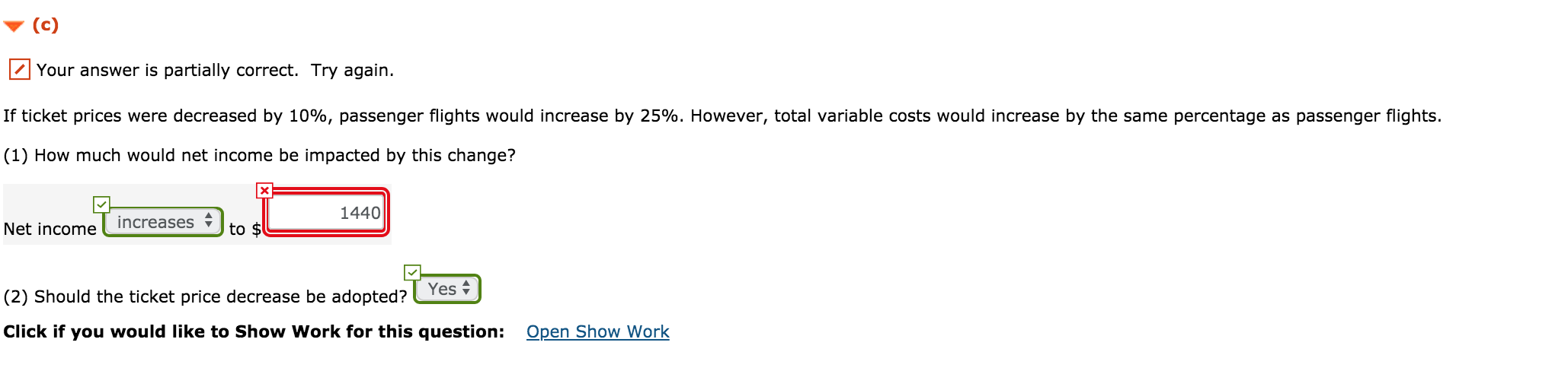 Solved Exercise 19-4 (Part Level Submission) Comfi Airways, | Chegg.com