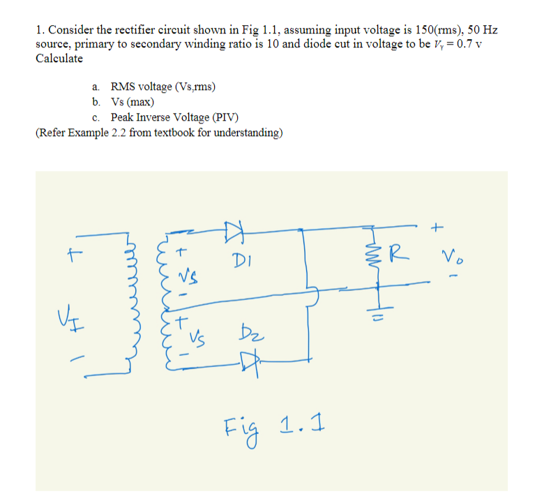 Solved 2. Find the output of the parallel based clipper in | Chegg.com