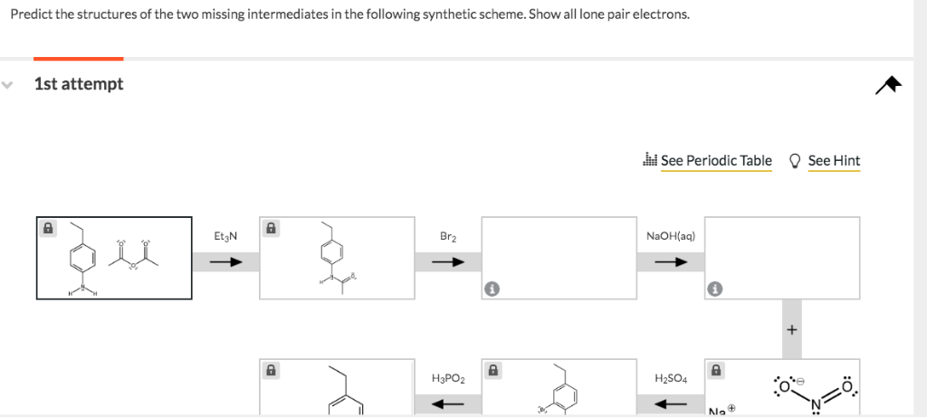Solved Predict the structures of the two missing | Chegg.com