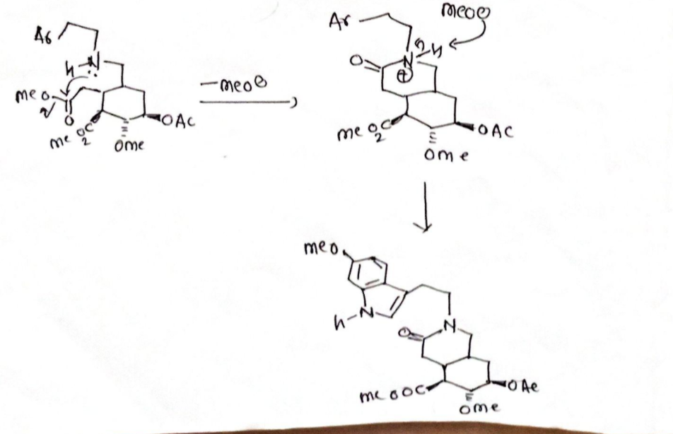 Solved Question about the Woodward Reserpine synthesis... I | Chegg.com