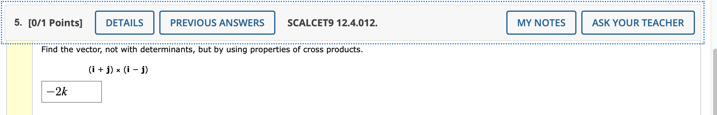 Solved 2. [0/1 Points] DETAILS PREVIOUS ANSWERS SCALCET9 | Chegg.com
