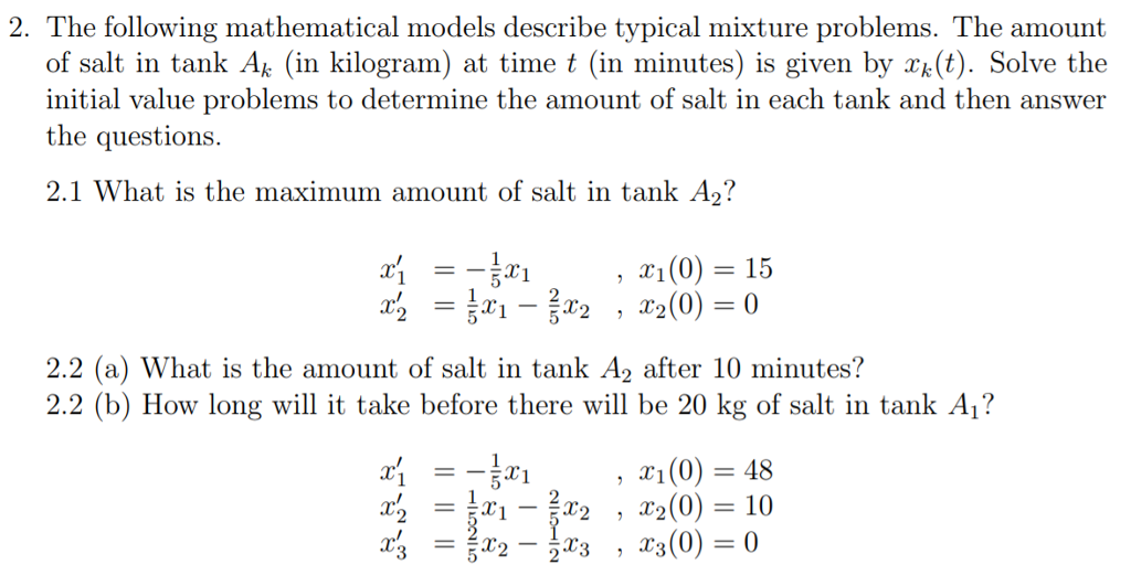 Solved Question 2 Please Solve The Following Question By 0052