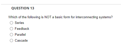 Solved QUESTION 1 For two blocks in parallel in Block | Chegg.com