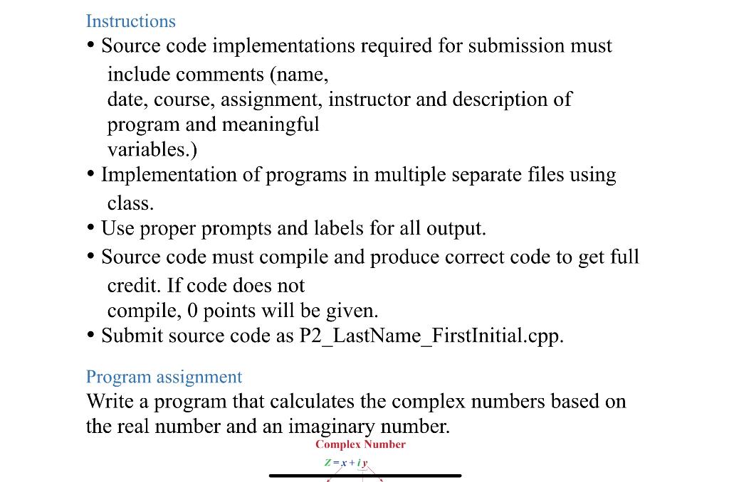 Solved . Instructions • Source code implementations required | Chegg.com