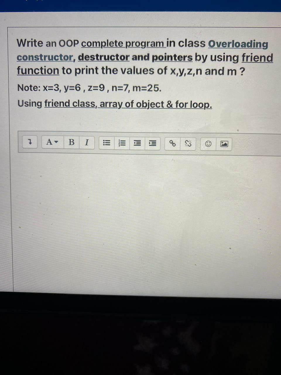 Solved Write an OOP complete program in class Overloading | Chegg.com