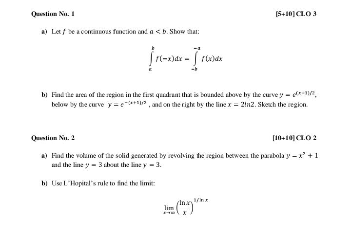 Solved a) Let 𝑓 be a continuous function and 𝑎