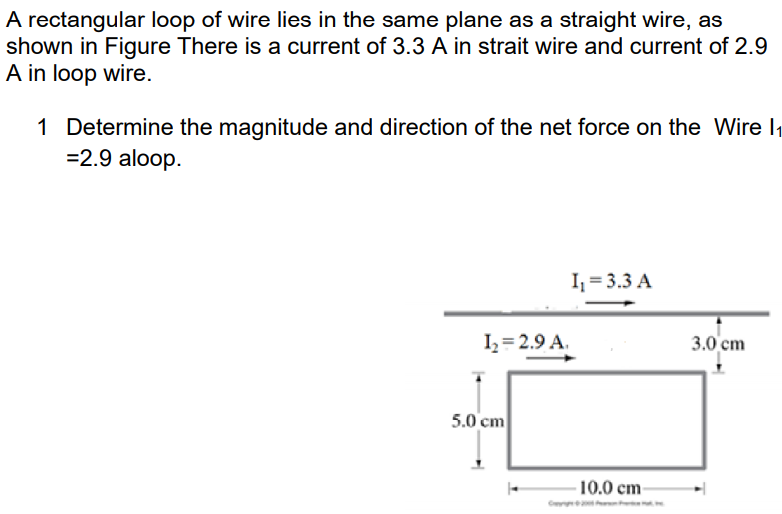 Solved A rectangular loop of wire lies in the same plane as | Chegg.com