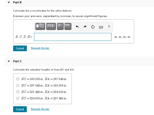 Solved Using the compass (Bowditch) rule, adjust the | Chegg.com
